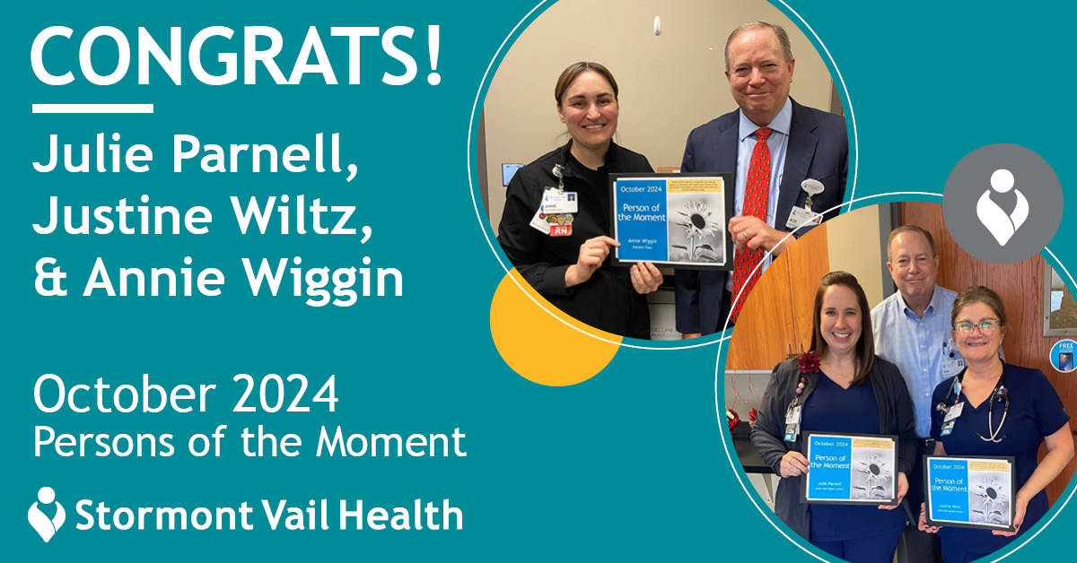 We Recognize Julie Parnell, Justine Wilt, and Annie Wiggin, October ...